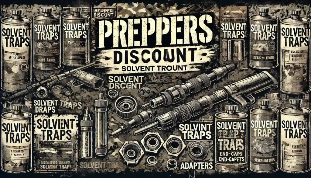 Solvent Trap Silencers – Preppers Discount